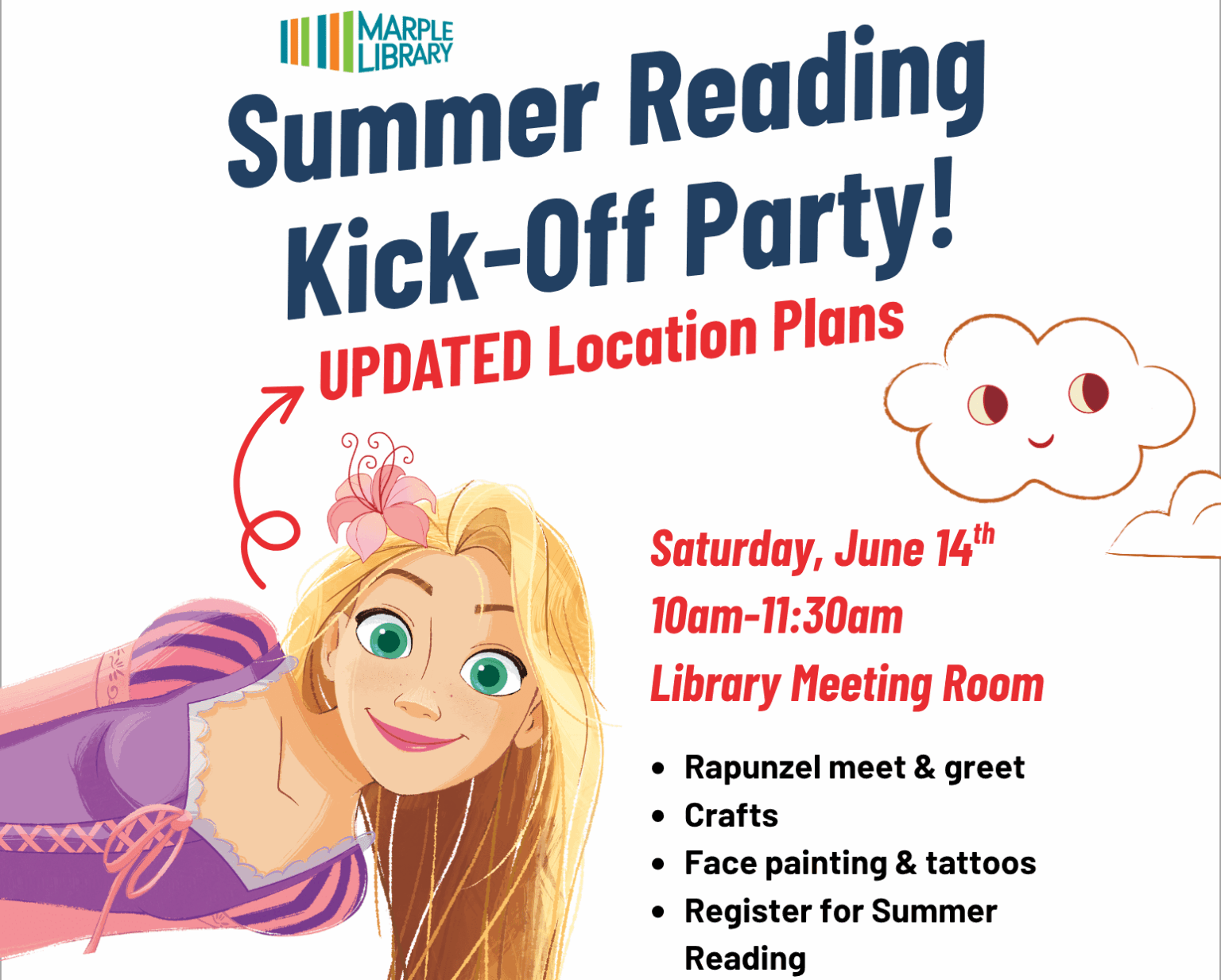 Summer Reading Kick-Off Party at Marple Library • Main Line Parent